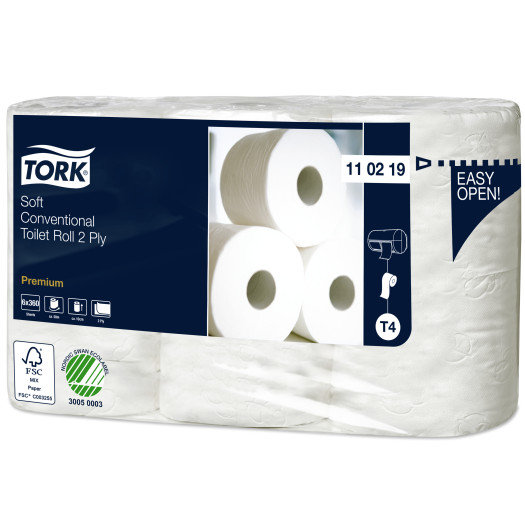 Toapapper 2L premium 360s 6st - Toalettpapper | Martin & Servera