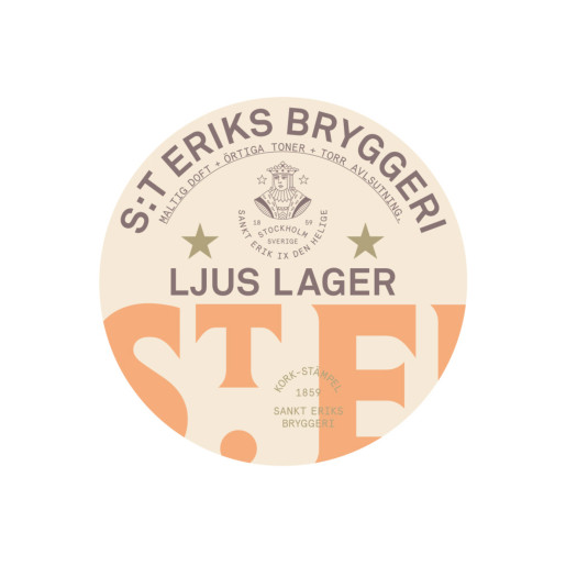 S:t Eriks Ljus Lager Fat 30L - Lager | Martin & Servera