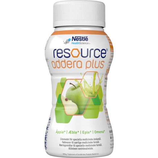 Resource Addera Plus äpple 4x200ml - Näringsdryck | Martin & Servera
