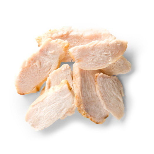 Kycklingbröstfilé stekt skivad 5mm 2,5kg - Bröstfilé | Martin & Servera