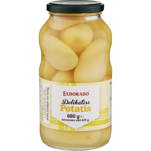 Potatis hel glasburk 680g - Grönsakskonserv | Martin & Servera