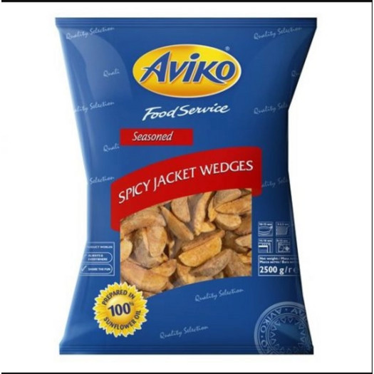 Spicy Jacket Wedges 2,5kg - Klyftpotatis | Martin & Servera