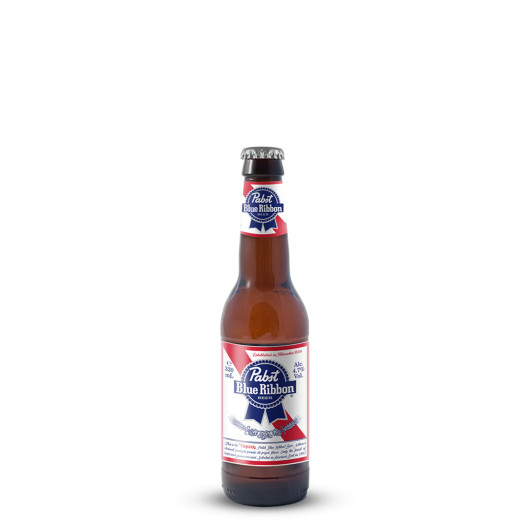 Pabst Blue Ribbon Flaska 33cl - Lager | Martin & Servera