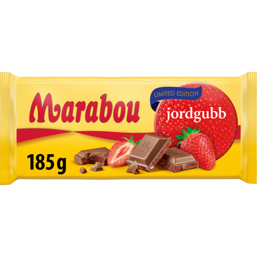 Marabou Jordgubb LTD 185g - Choklad & konfektyr | Martin & Servera