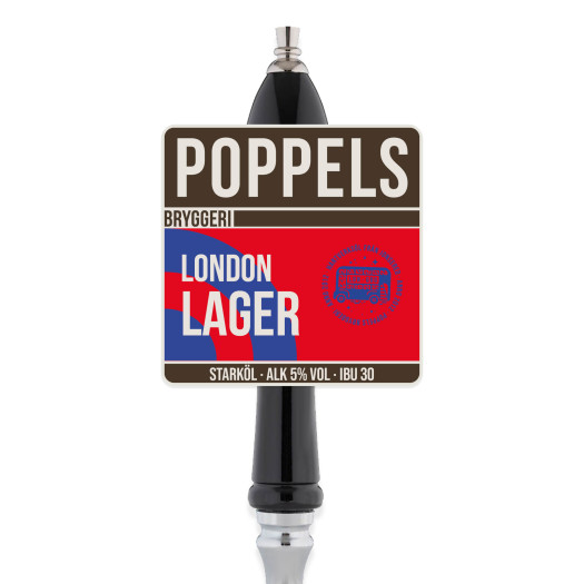 Poppels London lager Keykeg 30L - Lager | Martin & Servera