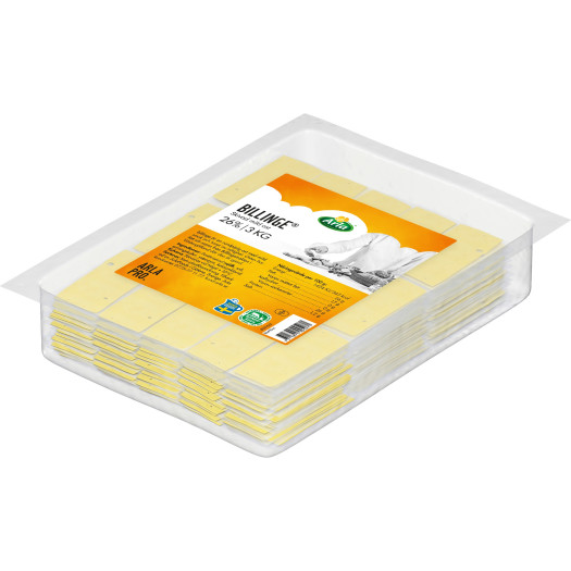 Billinge skivad ost 26% 12g/3kg - Hårdost | Martin & Servera