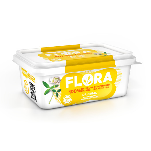 Flora Original Normalsaltat 400g - Margarin | Martin & Servera