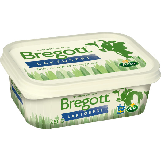 Bregott normalsaltat laktosfri 70% 250g - Matfettsblandning | Martin ...