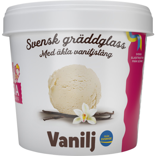 Bägare Vanilj 24x110ml - Glass | Martin & Servera