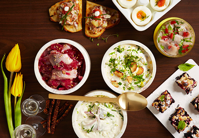 Krämig sill med Västerbottenost | Martin & Servera